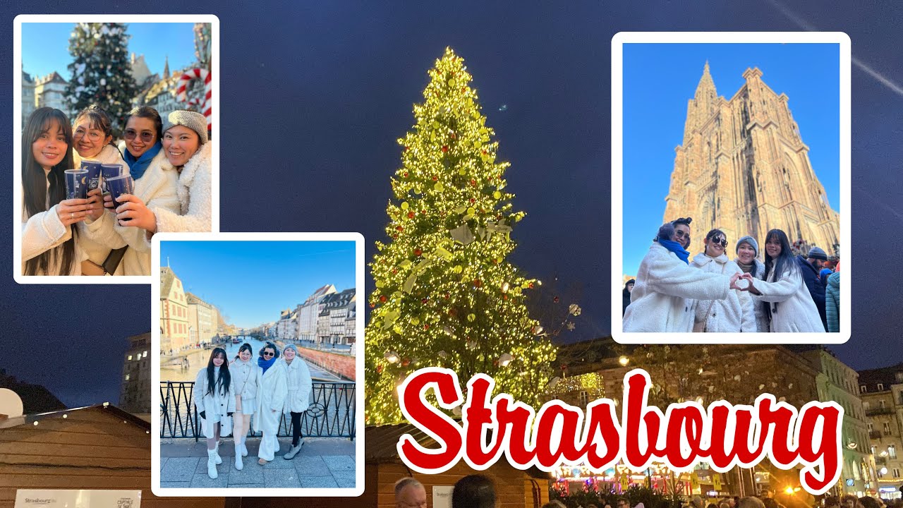 🎄Magical Christmas in Strasbourg, France | Alsace Region | Christmas ...