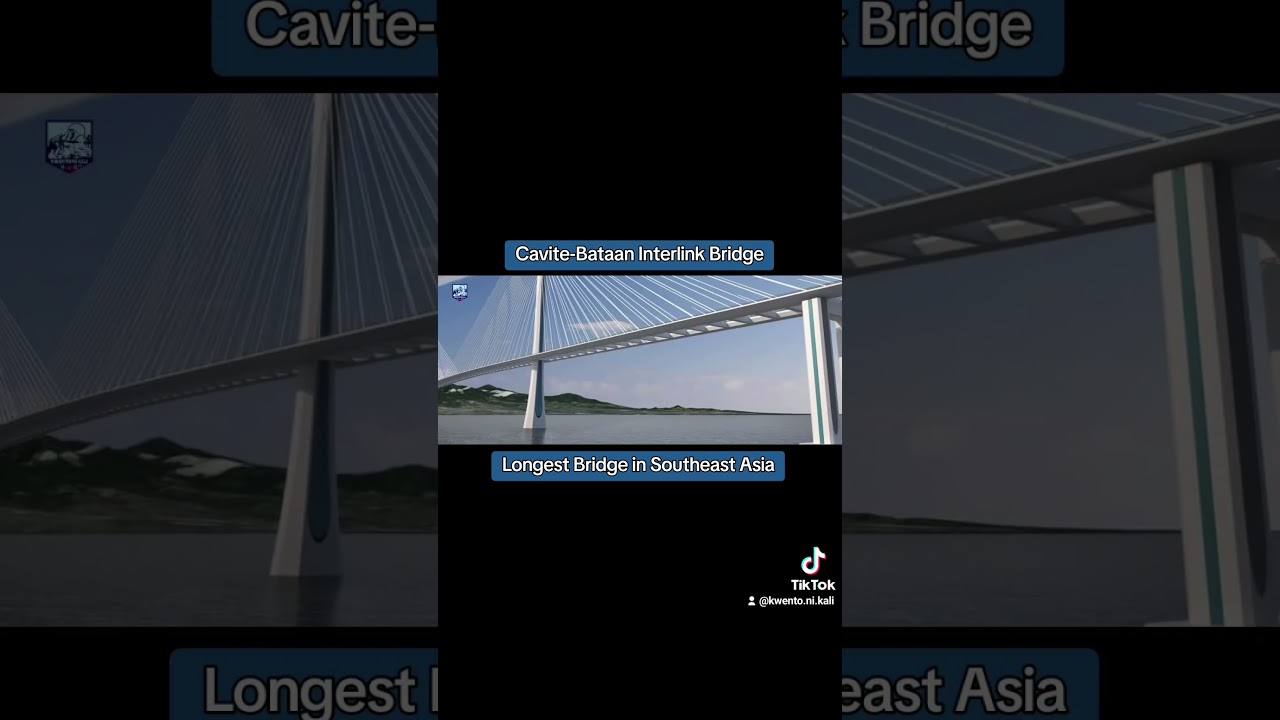 The new longest bridge in Southeast Asia? The Cavite-Bataan Interlink ...