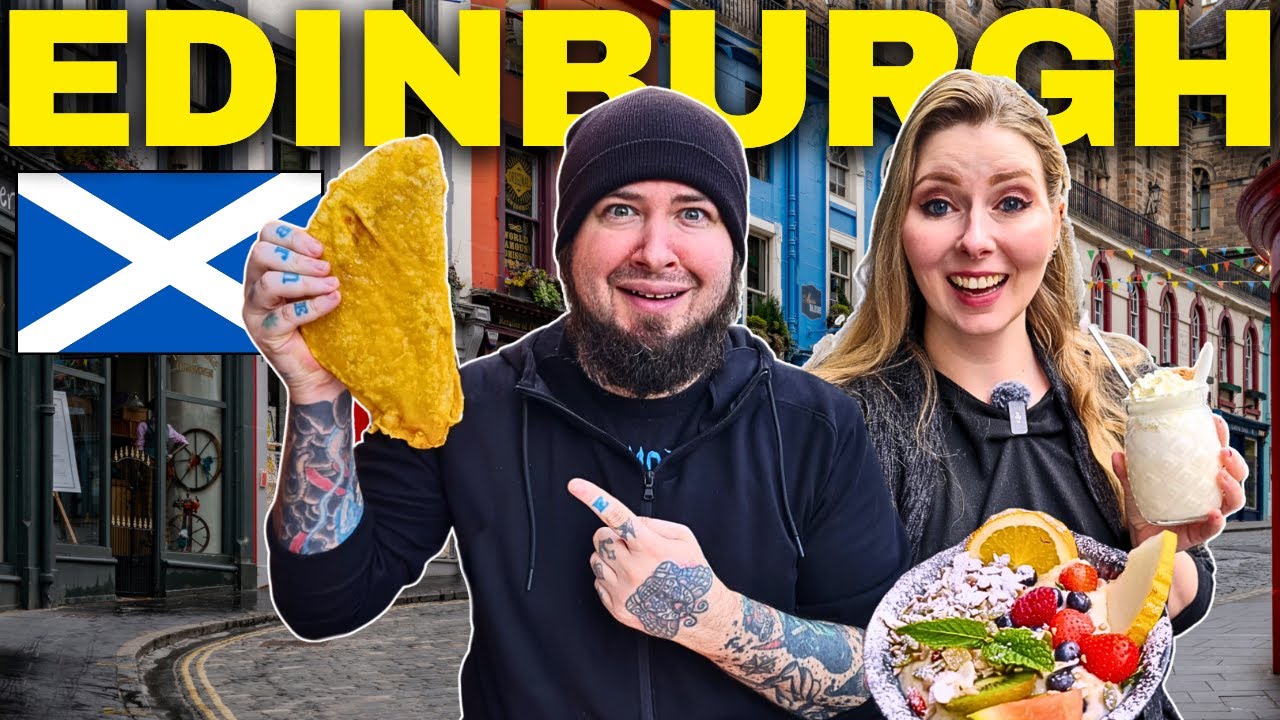 EDINBURGH keeps SURPRISING us!🏴󠁧󠁢󠁳󠁣󠁴󠁿- SCOTTISH FOOD and things do to ...