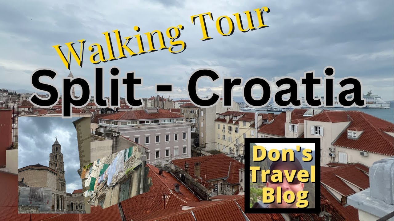 Explore Stunning Split, Croatia On Foot - Walking Tour Adventure! - La ...