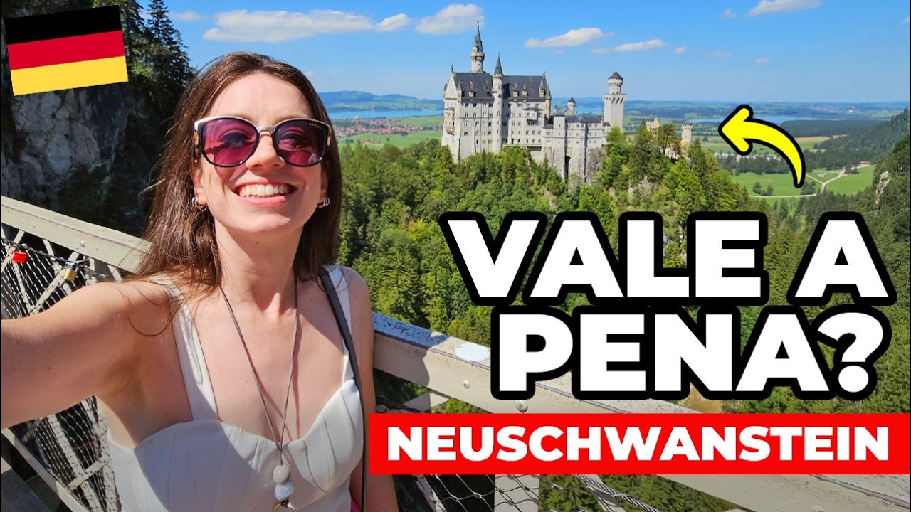 NEUSCHWANSTEIN: O CASTELO DA ALEMANHA QUE INSPIROU A DISNEY! Tour de ...