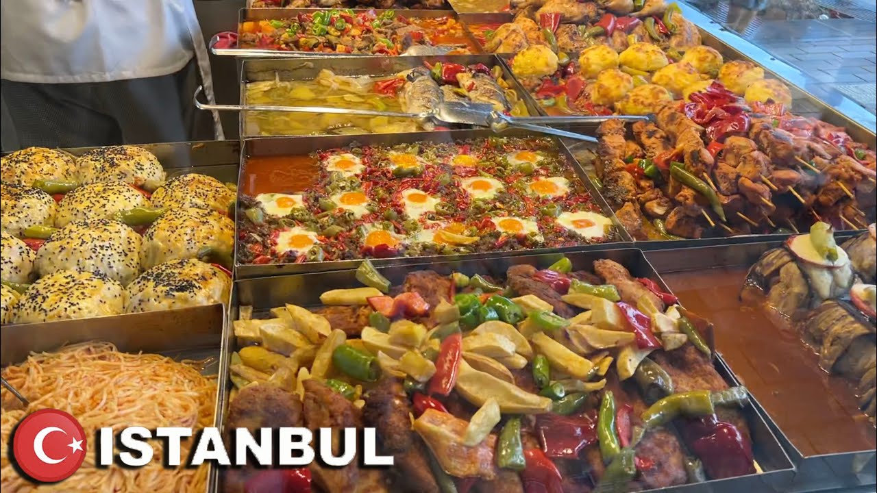 🇹🇷 Istanbul Insane Street Food Turkiye Istanbul City March 2025 - La ...