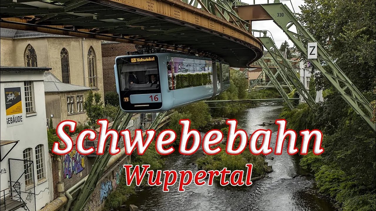 This Suspended Train In Germany Will Blow Your Mind! Onride Tour in 4K ...