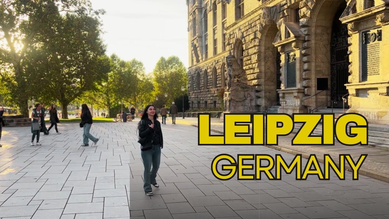 Leipzig Walking Tour 🇩🇪 | 4K Ultra HD | Discover the Heart of Saxony ...
