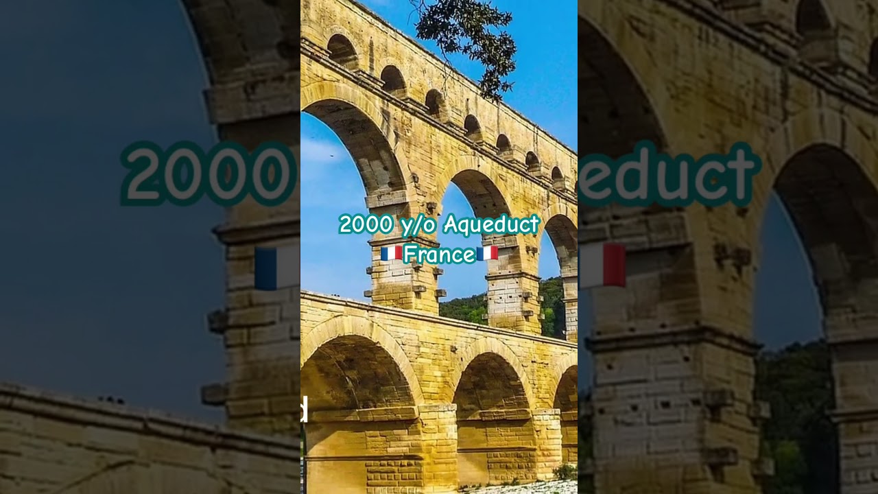 Pont du Gard #france amazing structure. Many great aqueducts in #europe ...