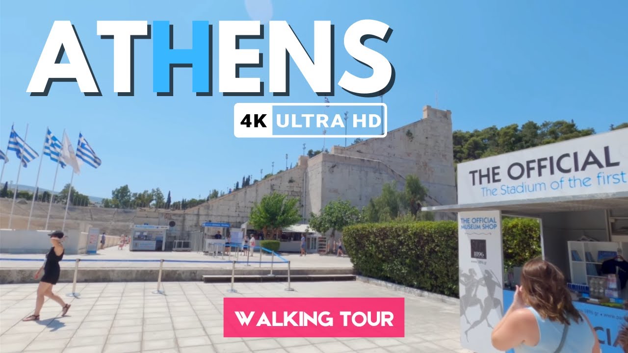 Athens, Greece Walking Tour 🇬🇷 | Explore Ancient Streets in 4K! - La ...
