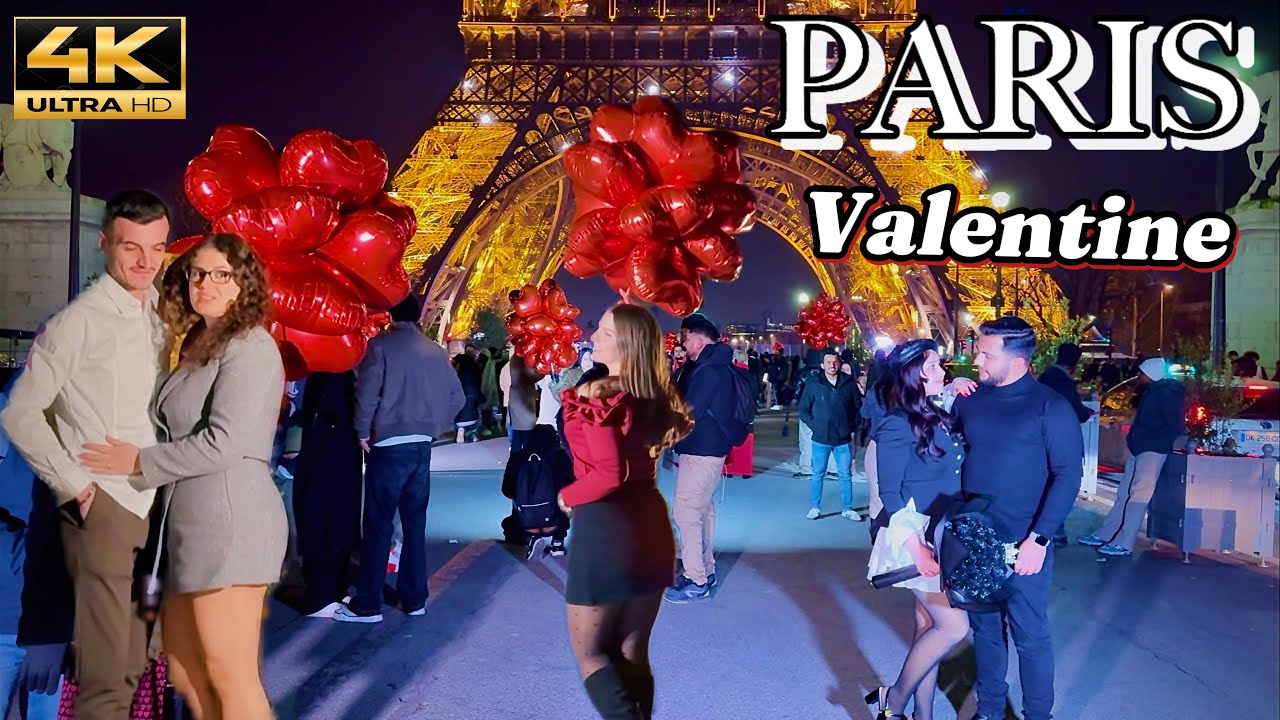 💖 Paris, Valentine’s Day 2025 🇫🇷 The City of Love on the Most Romantic ...