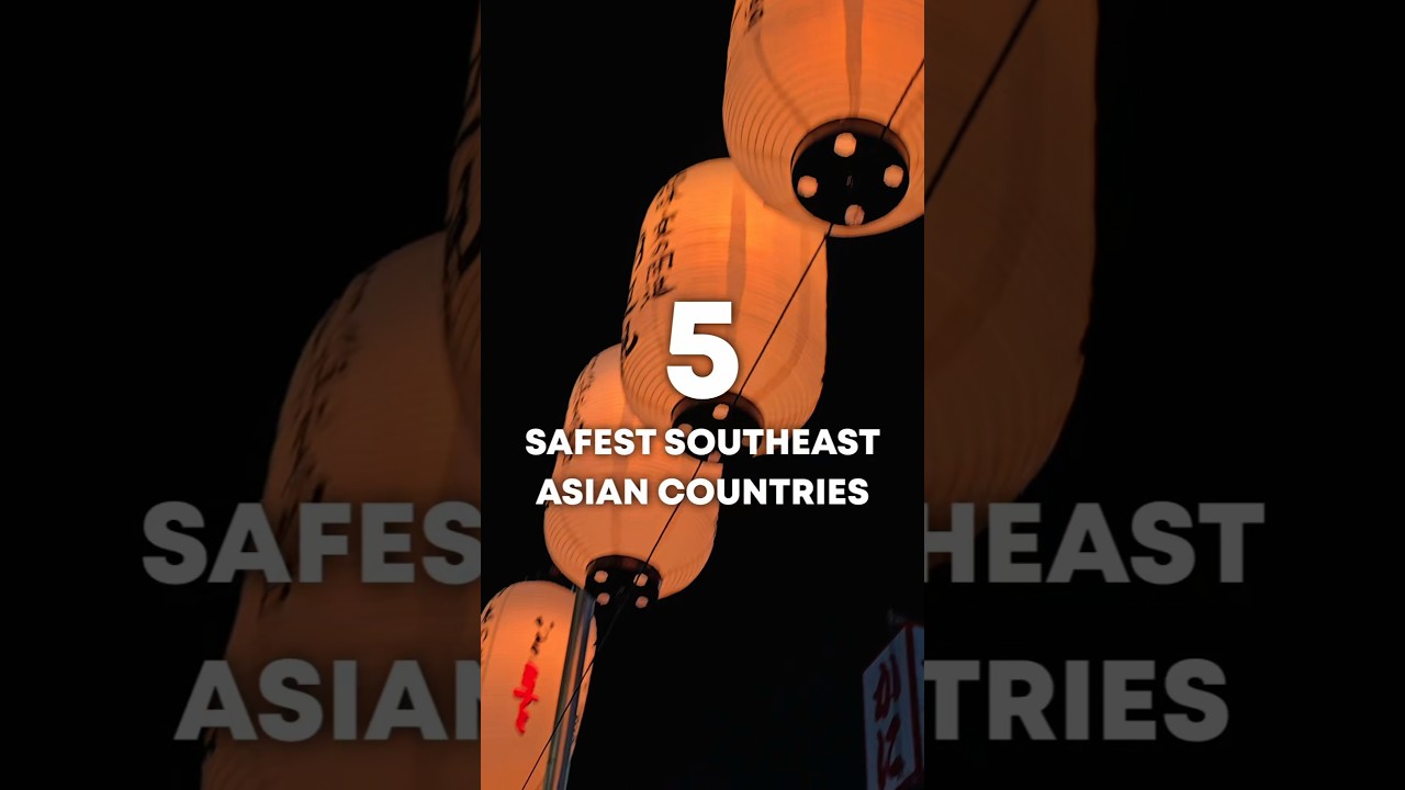 Here are the safest countries to visit in Southeast Asia!! #safe # ...