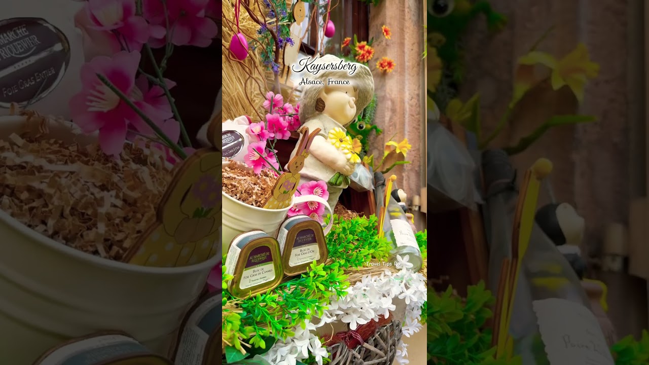 Kaysersberg, Alsace, France 🇫🇷 Happy Easter 🐰#iwannabefrench #pâques # ...