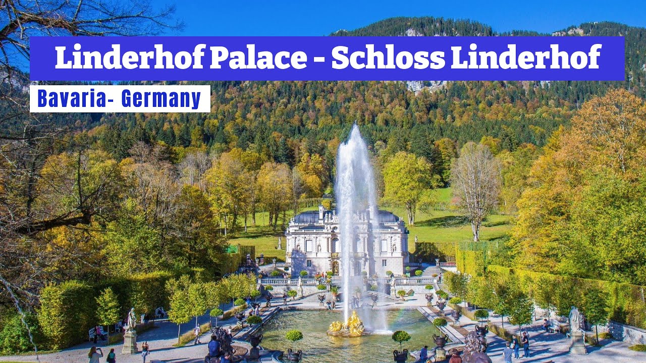 Linderhof Palace | Palace of King Ludwig II | Venus Grotto | Bavarian ...