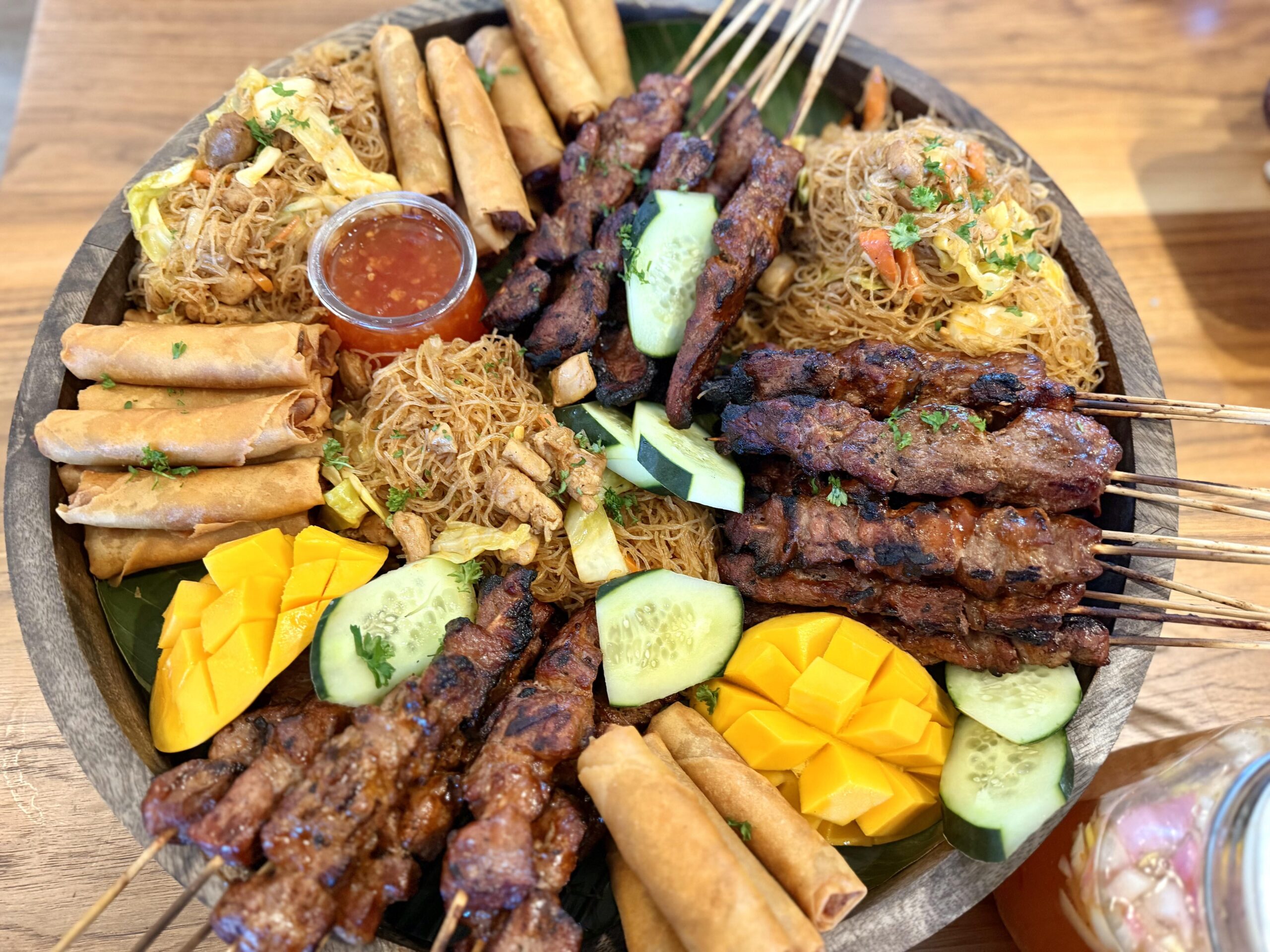 The Filipino platter I made for work! - La Vie Zine