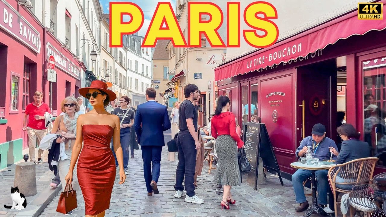 Paris, France 🇫🇷 - 4K PARIS 30 April 2025 👒 Opéra, Bd Haussmann, Montmartre, Paris Walk ...