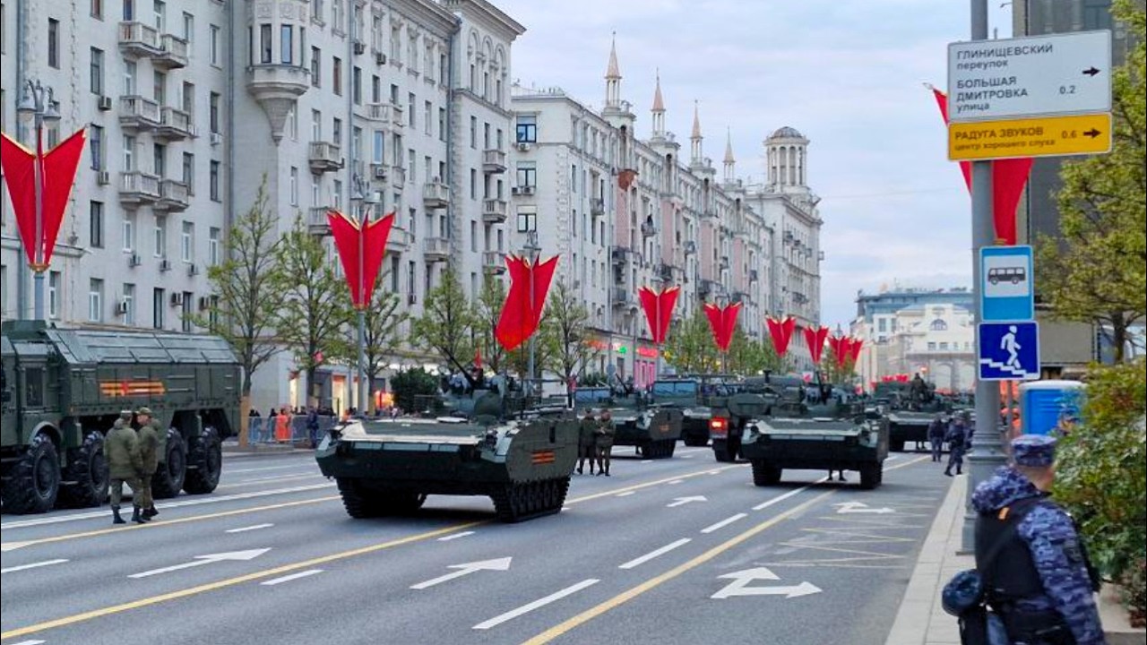 Victory Day Parade Rehearsal in Moscow, Russia 2025 - La Vie Zine