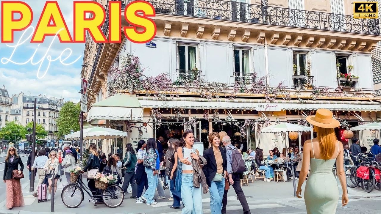 Paris, France 🇫🇷 - 4K PARIS 22 May 2025 🎷 Paris City Life Walk with ...