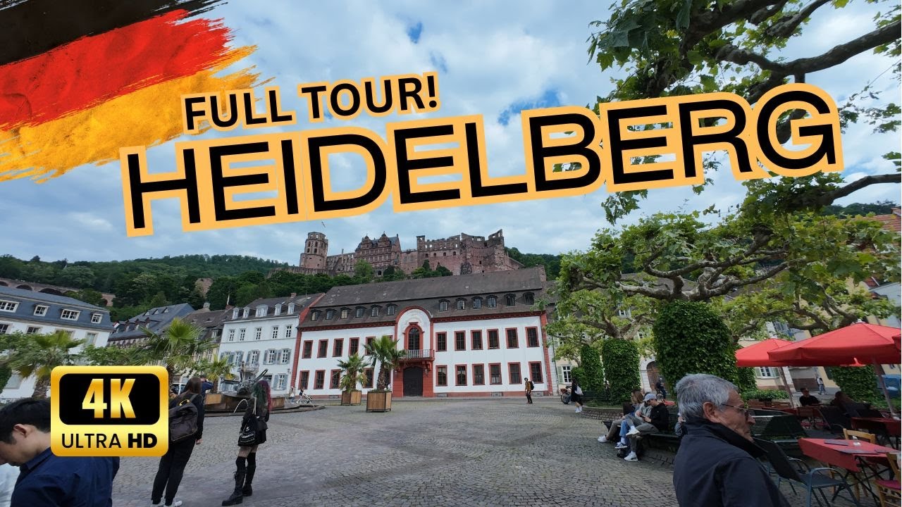 HEIDELBERG | Ein Stadtrundgang | A tour of the Heidelberg Old Town in ...