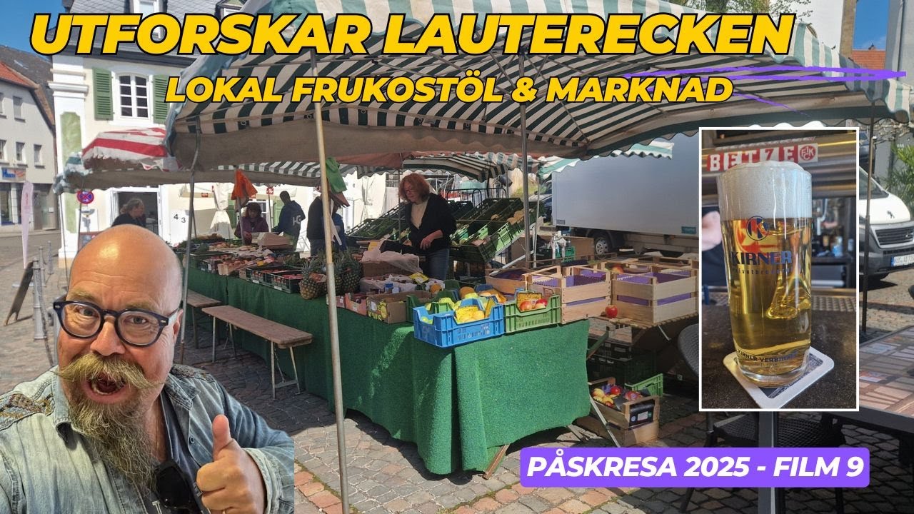 Utforskar den charmiga bergsbyn Lauterecken. Varför heter den just ...