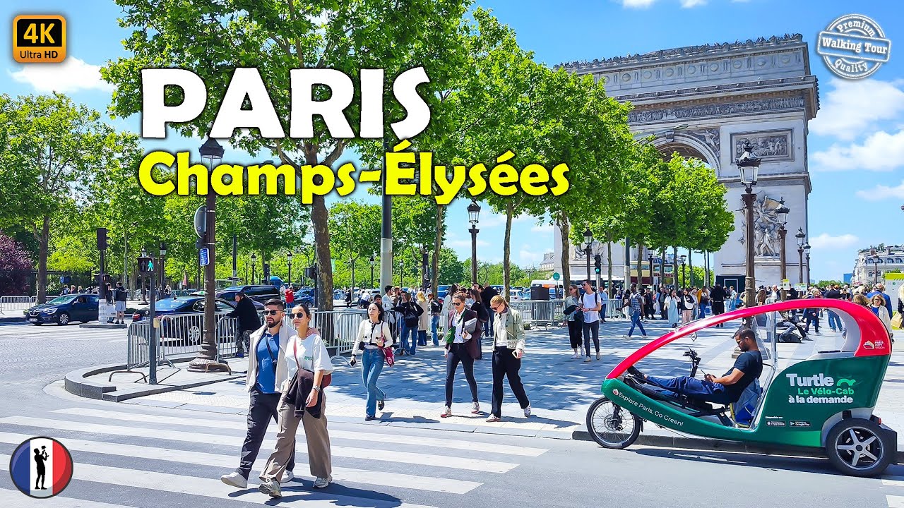 🇫🇷 PARIS Champs-Élysées 2025 Walking Tour - the Most Beautiful Street In The World - France ...