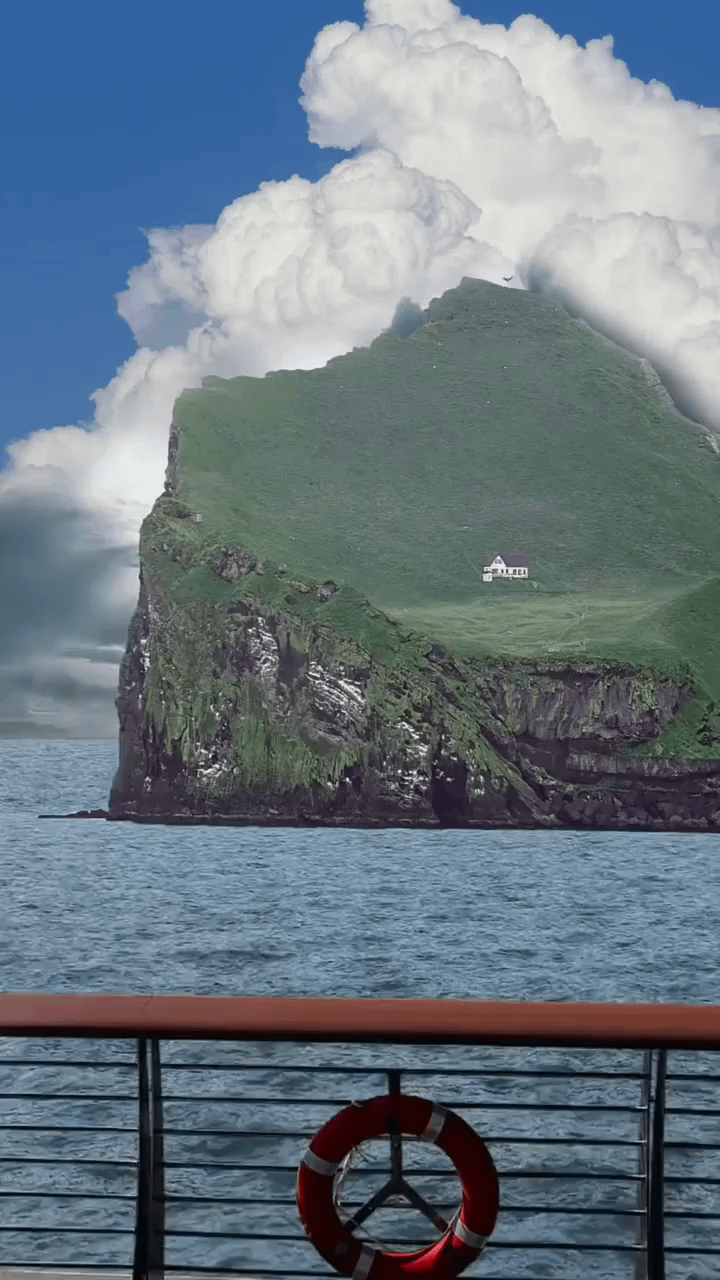 The World’s Loneliest House — Elliðaey Island, Iceland - La Vie Zine