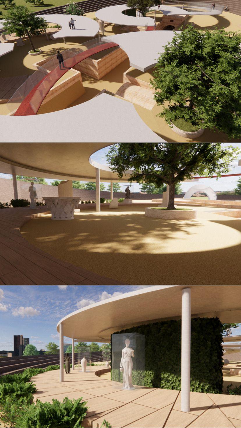 A Rehabilitation Proposal for the Roman Amphitheater of Carthage, Views ...