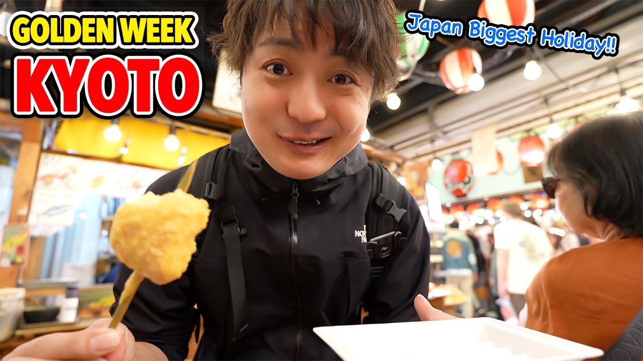 Japan Biggest Holiday Golden Week in Kyoto, “Foods for Tourist” at ...