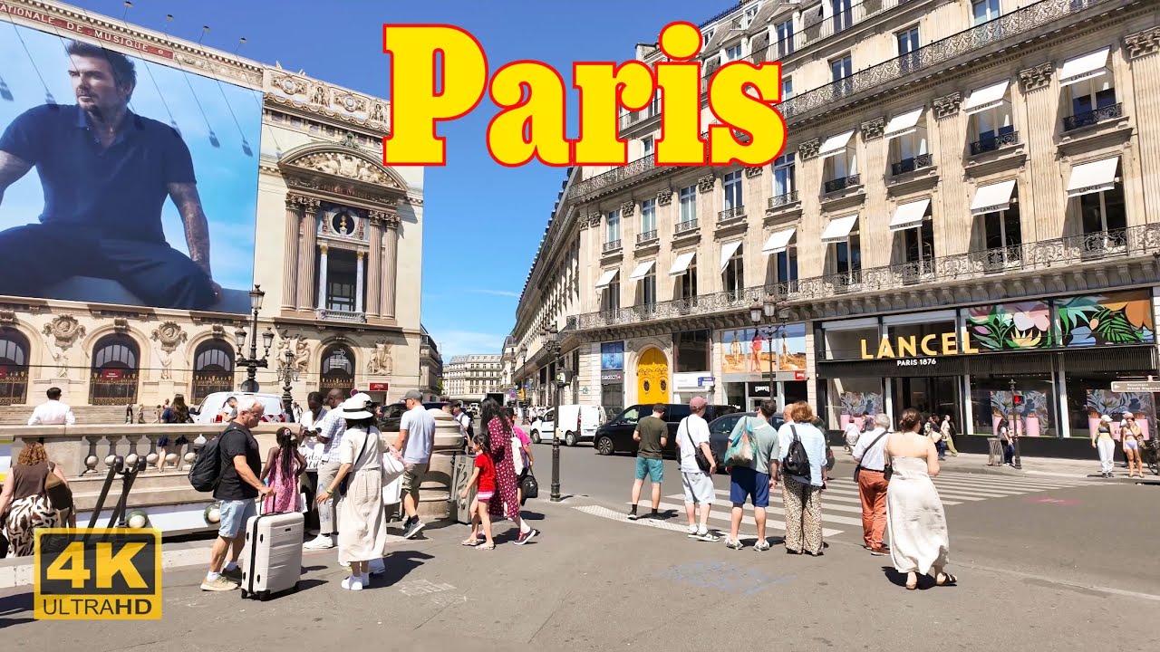 Paris, France🇫🇷 - Paris Summer 2025 - 4K HDR Waking Tour | Paris 4K | A ...