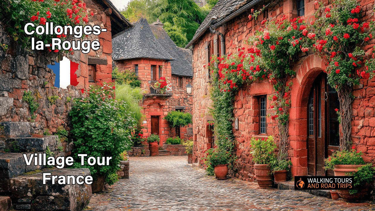Collonges-la-Rouge FRANCE – French Village Tour – Most Beautiful ...