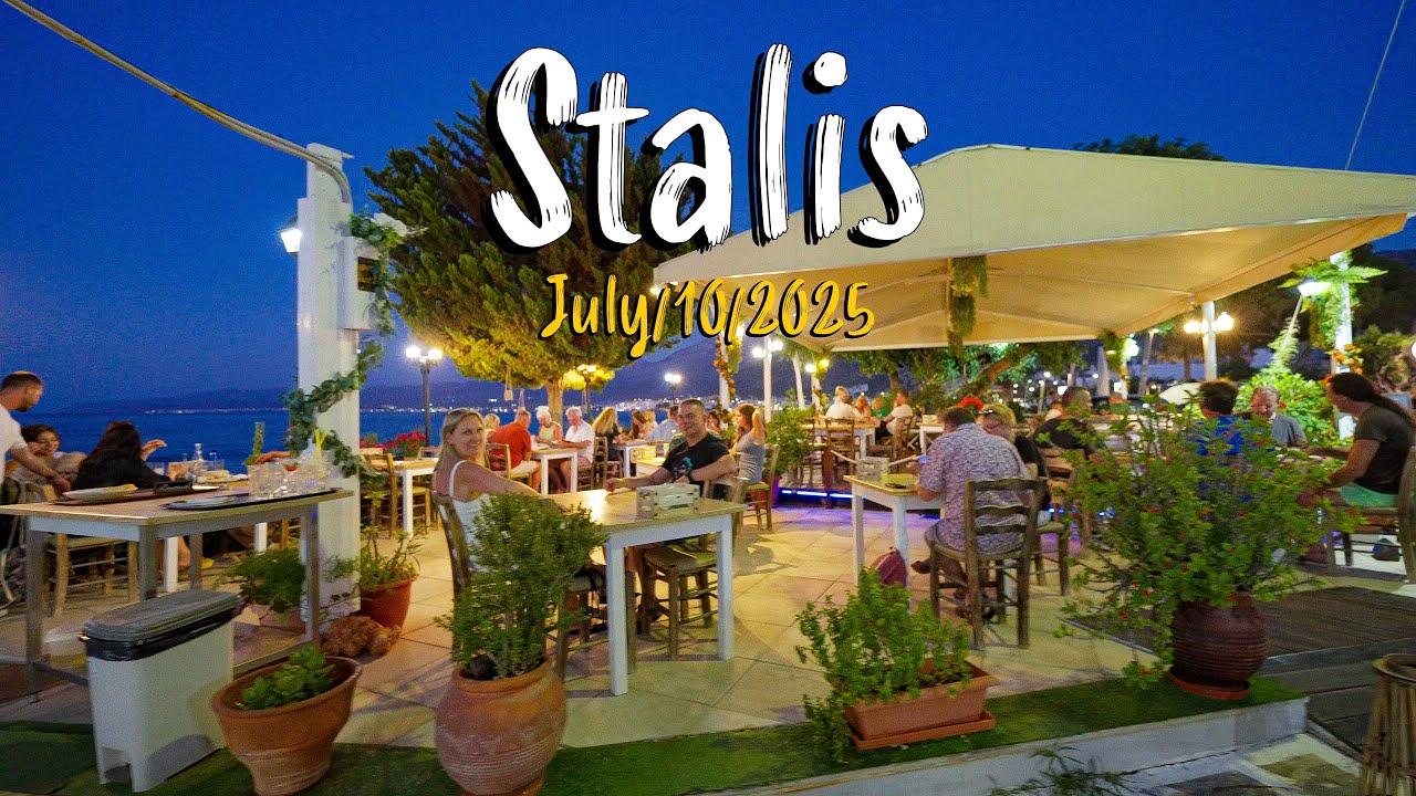 Stalis Crete, Kreta, walking tour 4K, Greece travel guide 2025 - La Vie ...