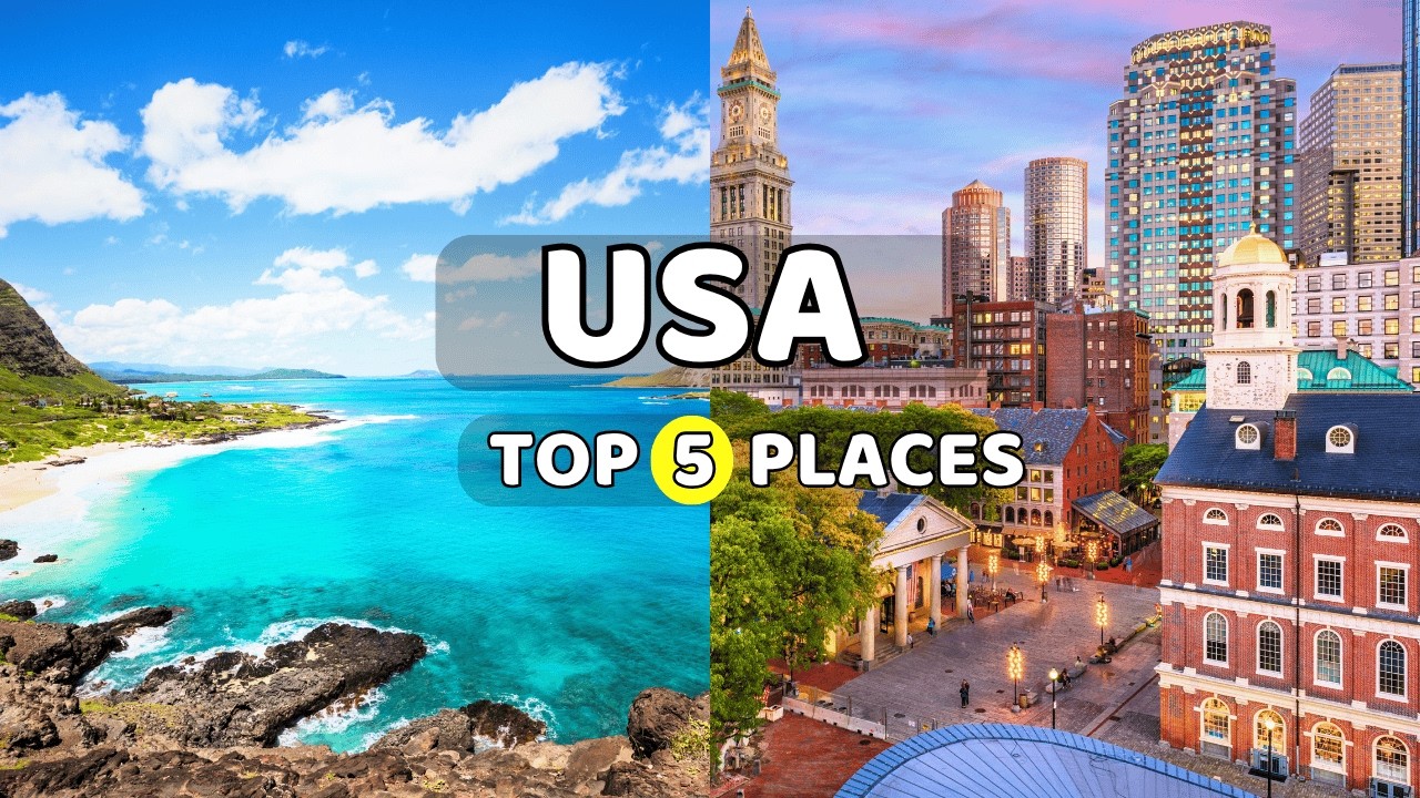 5 Amazing Places To Visit in the USA - Travel Video | Where to visit in ...