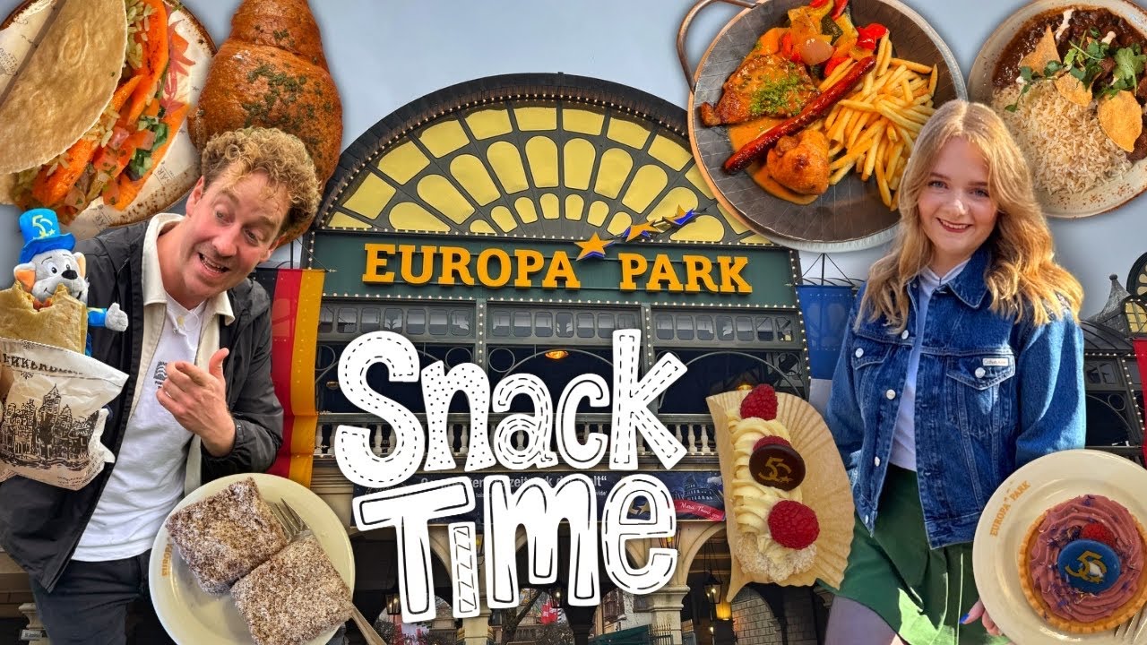 NEUE Snacks und Leckereien im EUROPA-PARK . Alles Essen 2025 - La Vie Zine