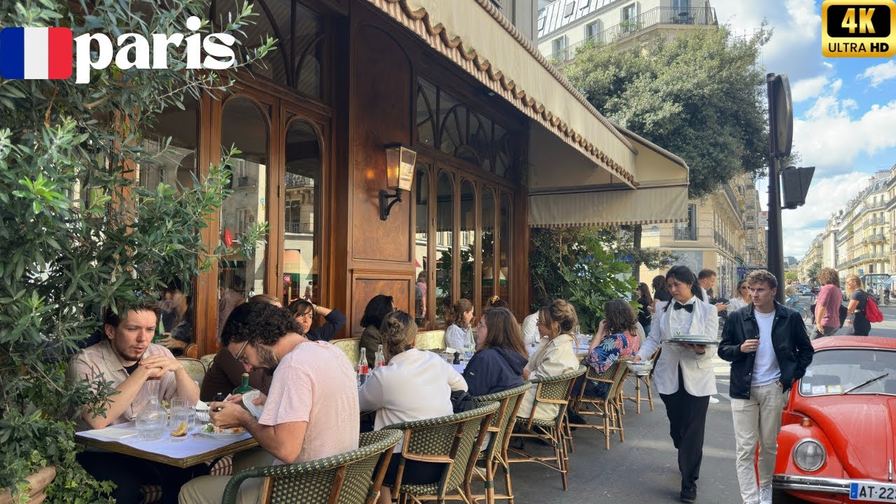 10 September 2025 PARIS 🇫🇷 FRANCE 4K HDR CITY WALK | STREET WALK PARIS | SUMMER SEASON | SPENT ...