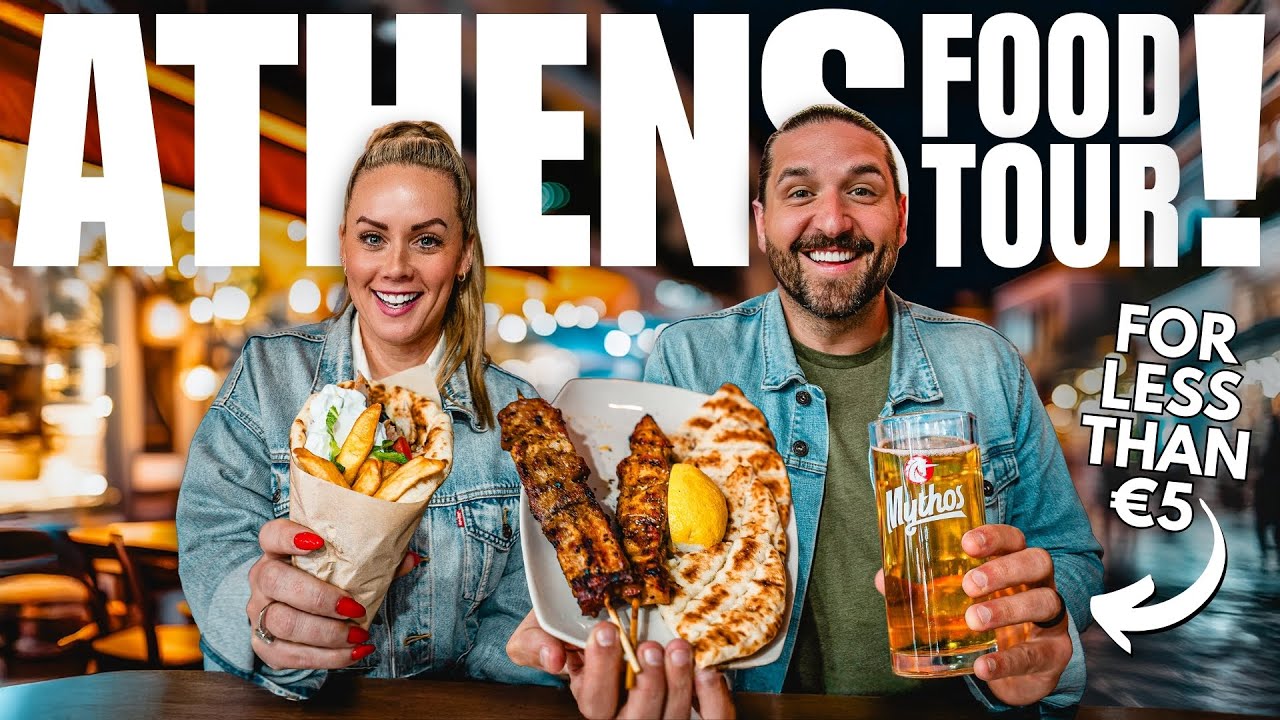 15 Must-Try Items Under €5: Greek Food Tour in Athens, Greece! 🇬🇷 - La ...