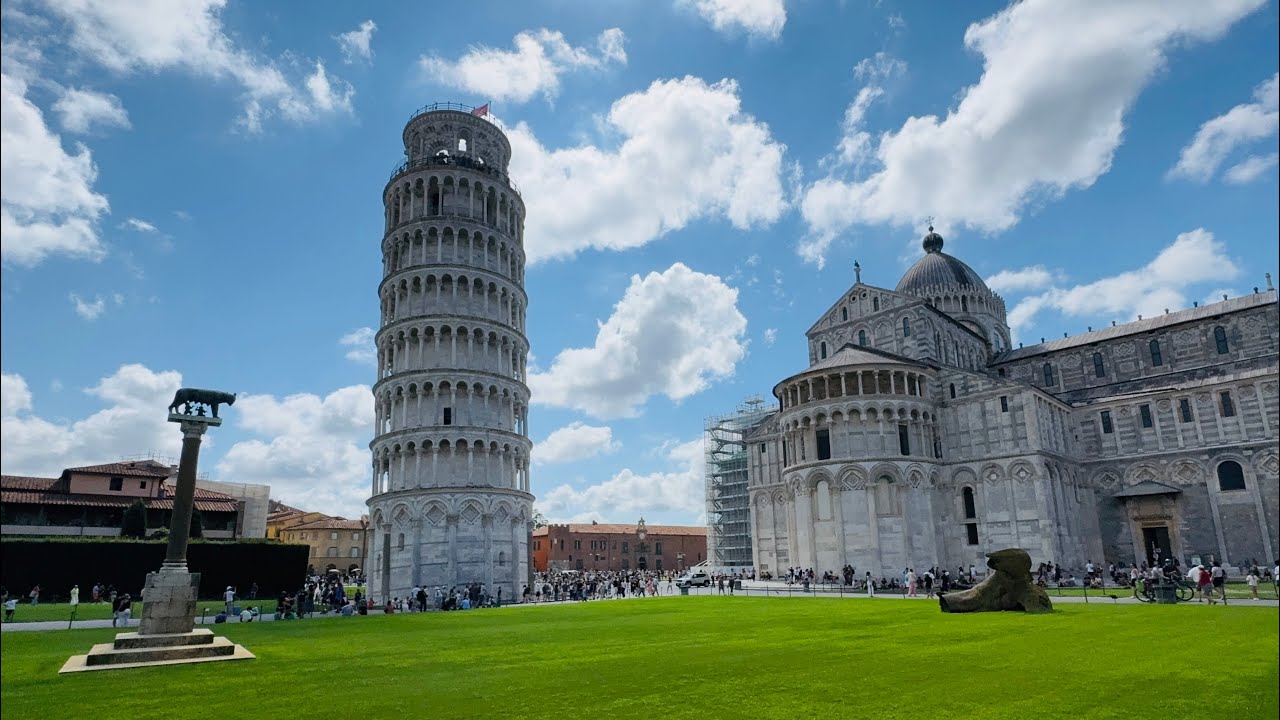 Pisa Italy 🇮🇹 Walking Tour | Leaning Tower & City Tour [4K HDR] - La ...