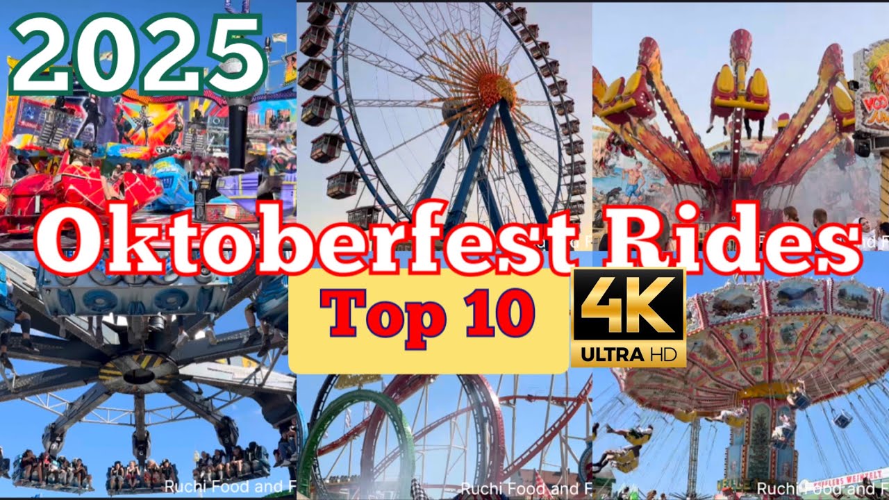 Oktoberfest 2025 | Oktoberfest Rides | Oktoberfest München | Teufelsrad ...