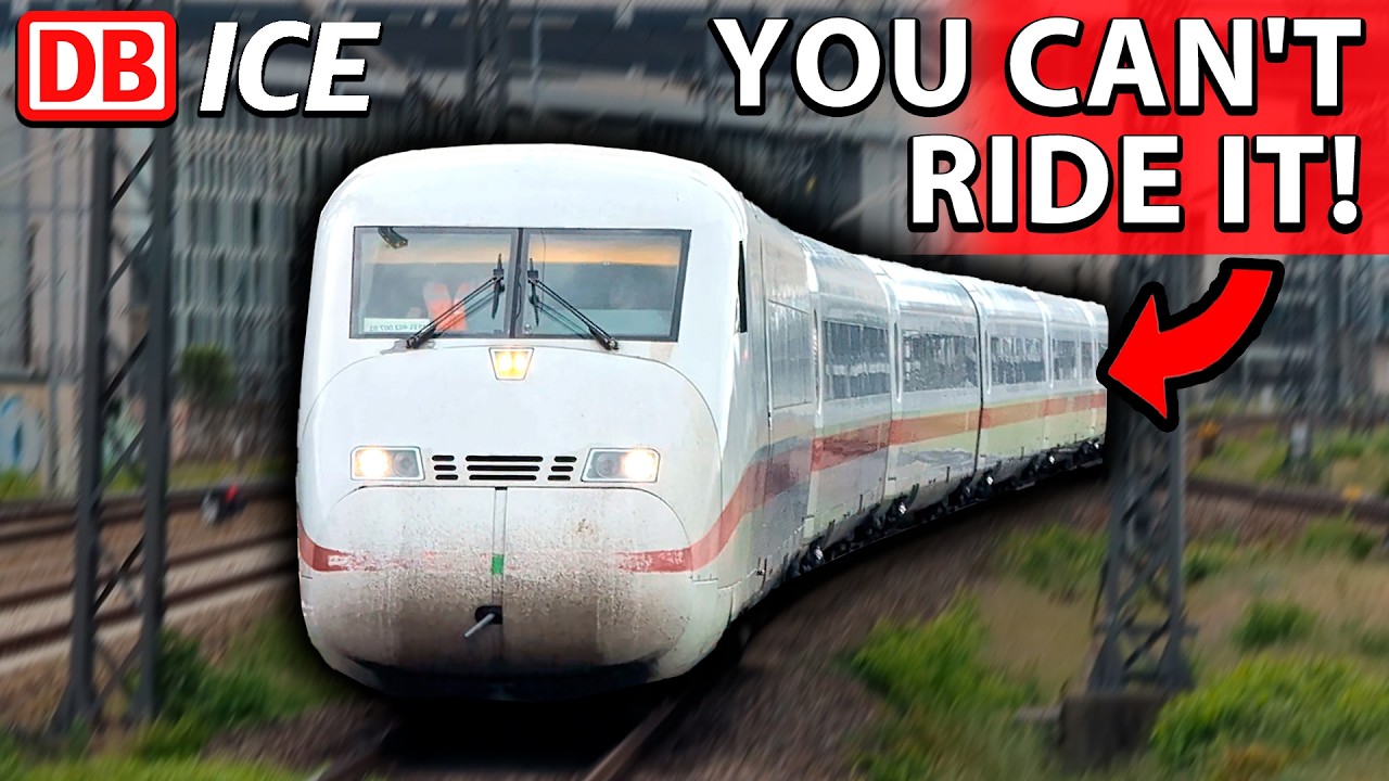 I Tried the Most UNIQUE Version of Germany’s Iconic ICE High-Speed ...