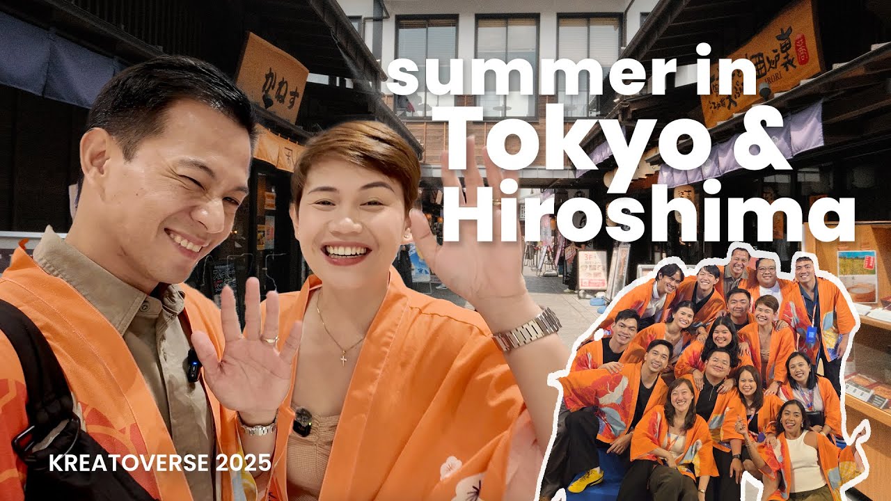 Summer in Tokyo and Hiroshima JAPAN | Got our first international award ...