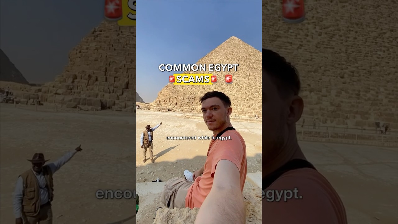 Most Common Scams In Egypt 🇪🇬 (New Art Scam) 😧 #egypt #travelscam # ...