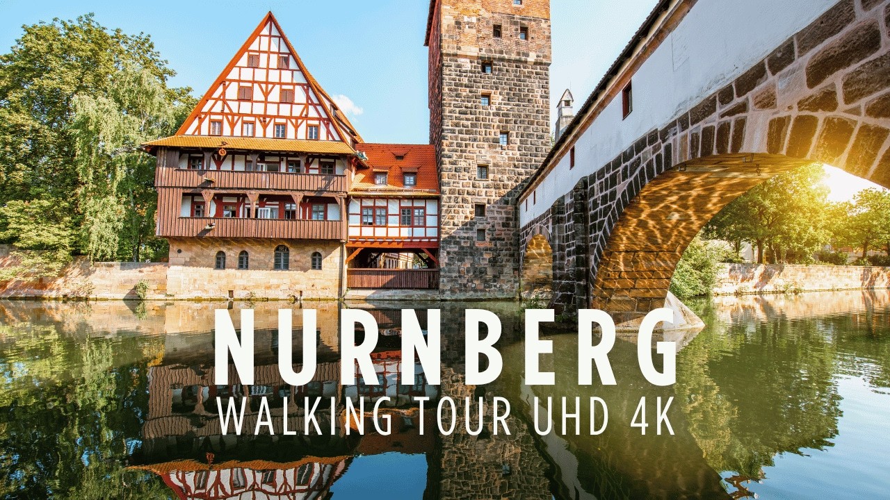 Beautiful Nuremberg Old Town Walk in 4K | Relaxing Journey Through ...