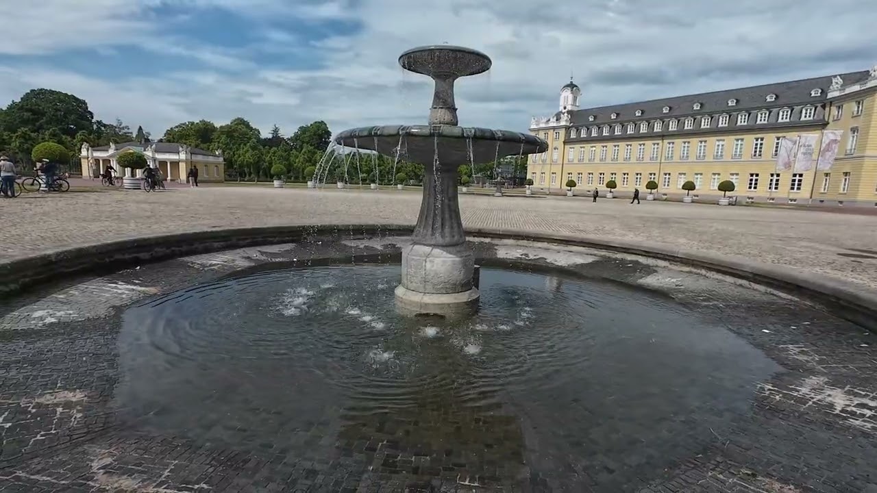 🇩🇪 Walking Tour Germany - Karlsruhe-Baden-Württemberg 🇩🇪 #travelvlog # ...