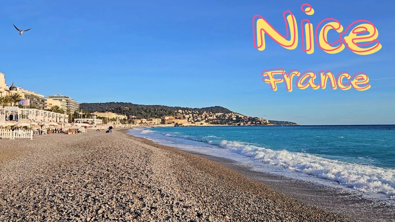 NICE 🌍 FRANCE 🇫🇷: January 2026 Walking tour 🌴 Mediterranean atmosphere ...